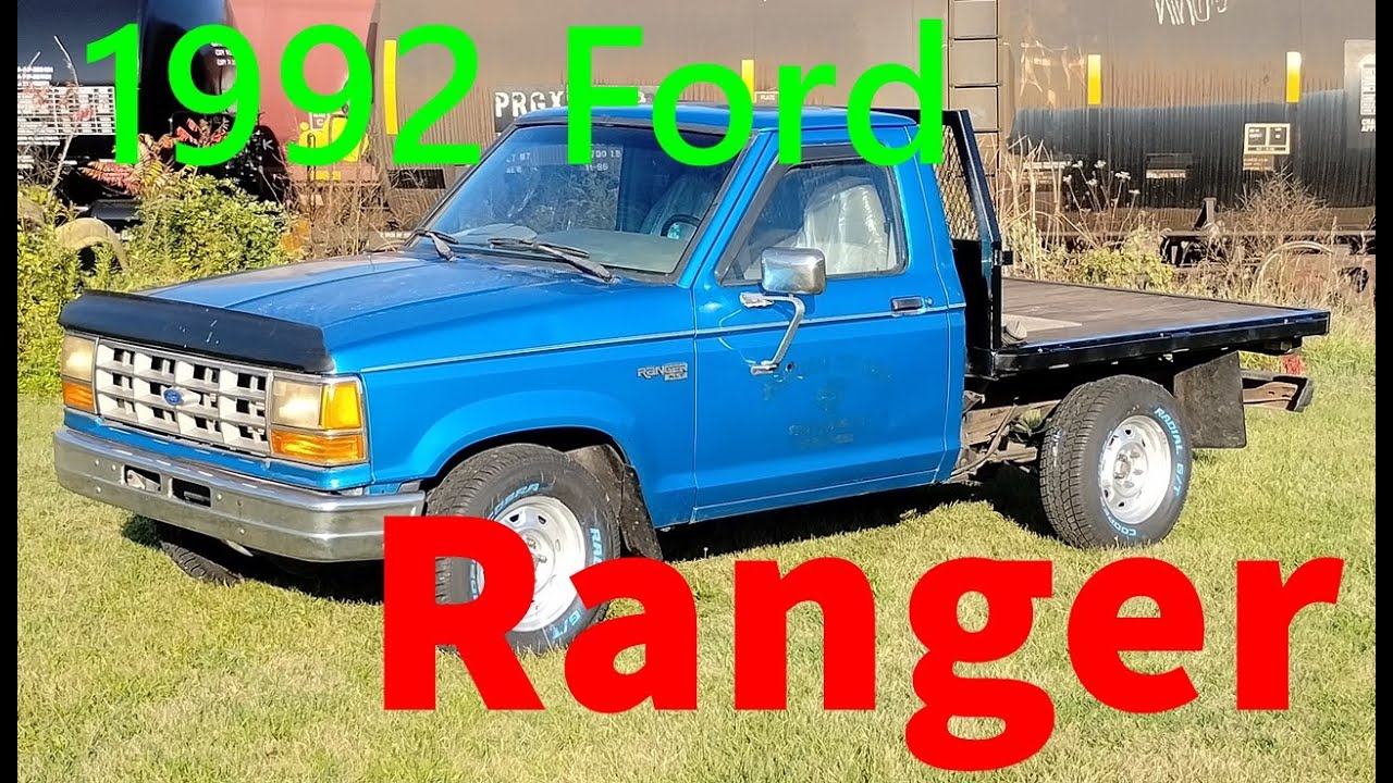 SOLD : 1992 Ford Ranger Flatbed Special [reupload] - YouTube