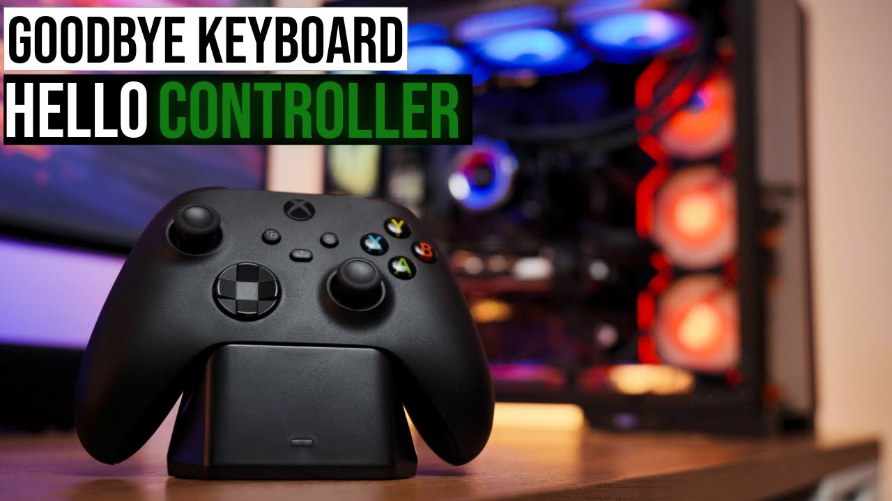 Level Up Your Gaming Desk: Xbox Controller + Charging Stand Setup! - YouTube