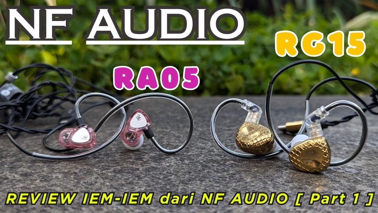 NF Audio RA05 & RG15 USB-C with DSP IEM Full REVIEW | Vs MOONDROP Quarks DSP - YouTube