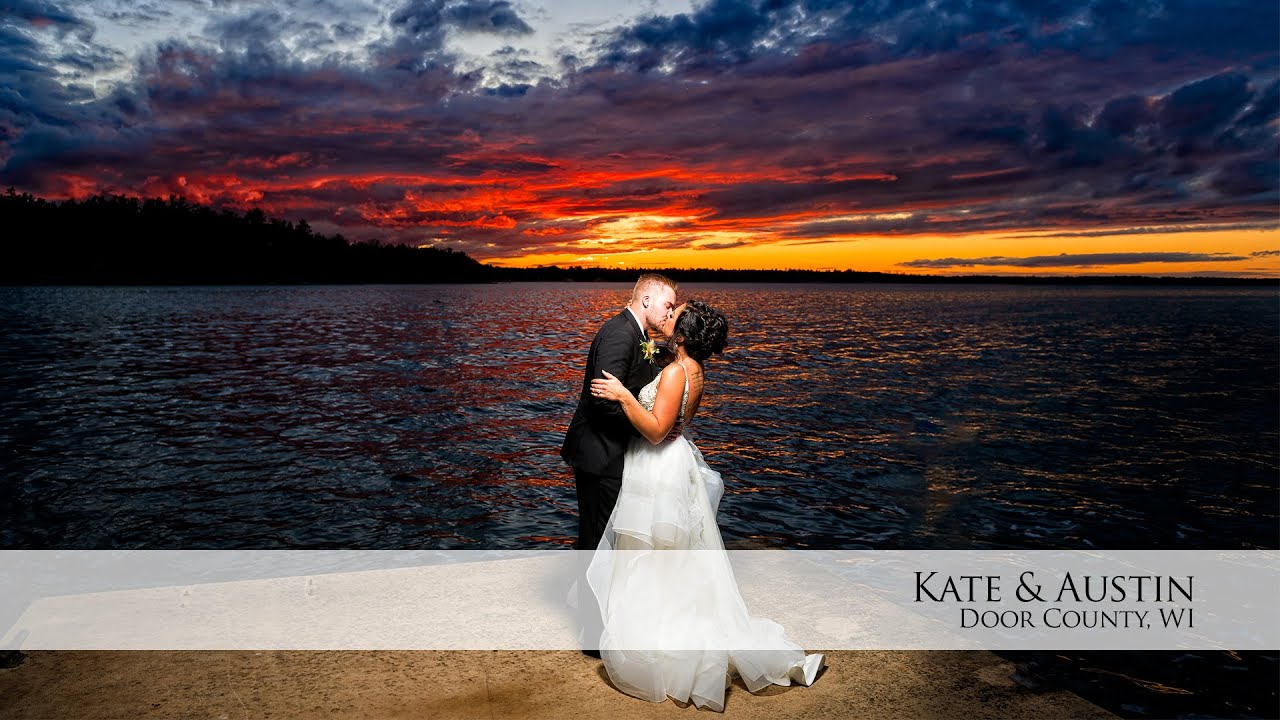 Kate & Austin's Summer Wedding at Gordon Lodge in Door County - YouTube