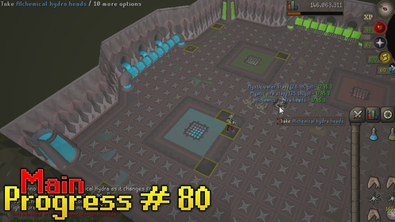 OSRS - Main Progress #80 - 500 Hydra KC! - YouTube