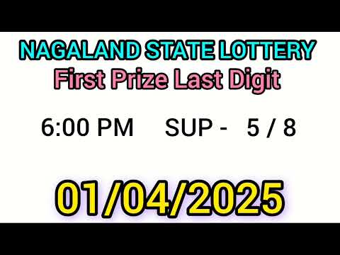 01/04/2025 Dear Lottery last number target / Lottery hit number / First ...