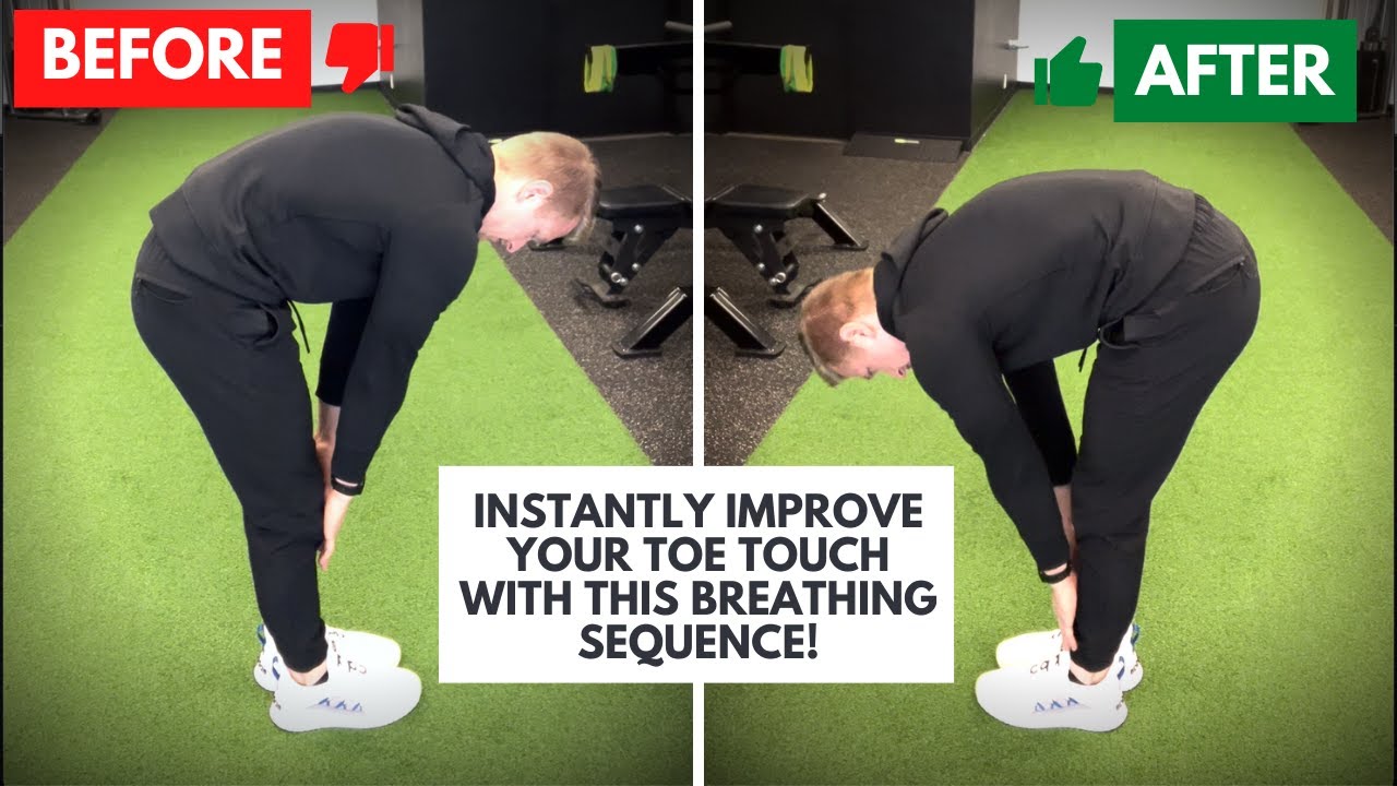 How to Use Breathing to Increase Your Toe Touch - YouTube