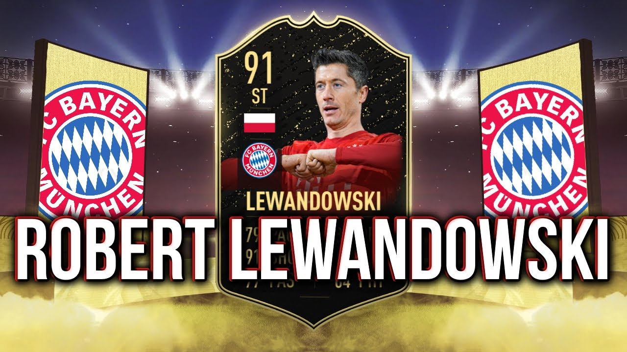 FIFA 20 | TOTW LEWANDOWSKI 91 PLAYER REVIEW - YouTube