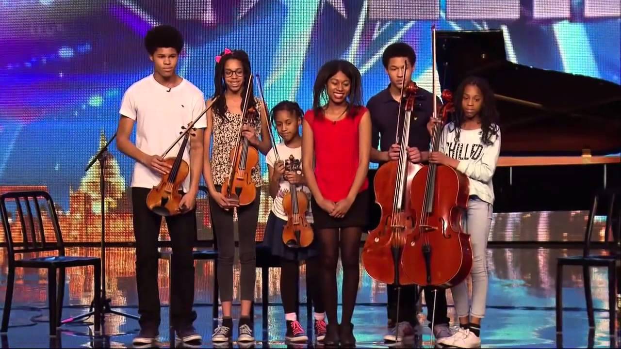 Kanneh-Mason's Family Orchestra Plays On Britain's Got Talent - S09E07 ...
