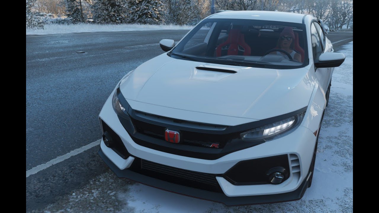 Forza Horizon 4 CIVIC TYPE R 2018 HONDA // driving - YouTube