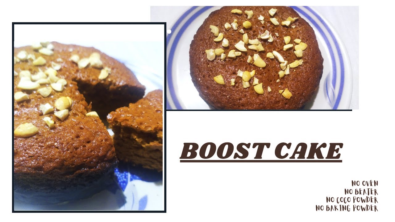 BOOST CAKE// ബൂസ്റ്റ് കേക്ക്//Simple and easy cake recipe// SR Vlogs by ...
