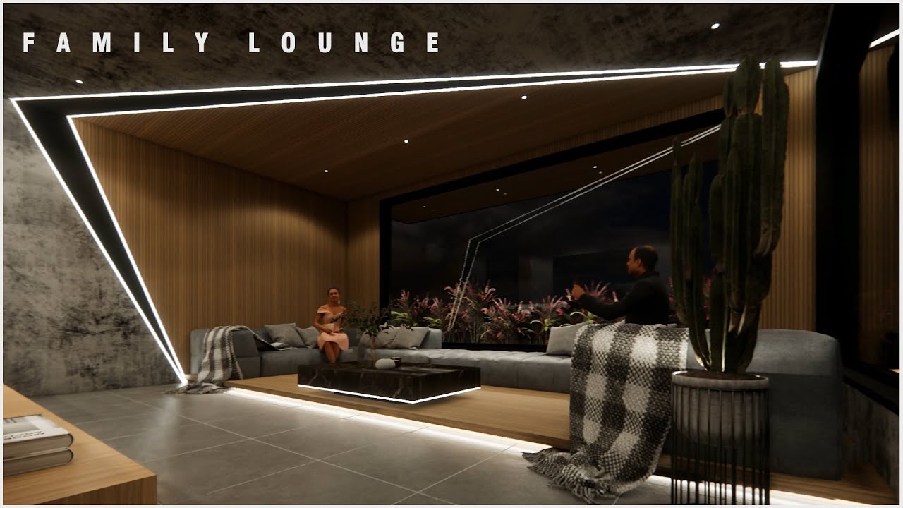 Family Lounge | farmhouse | interior | hyderabad - YouTube