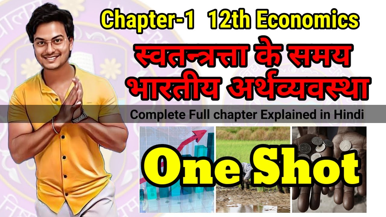 Indian Economy on the Eve of independence | Class 12th Economics ...