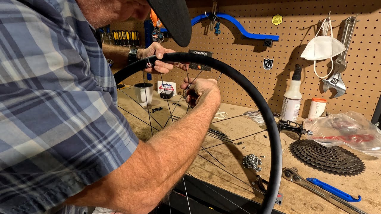 Wheel Building - How To Lace A Wheel - YouTube