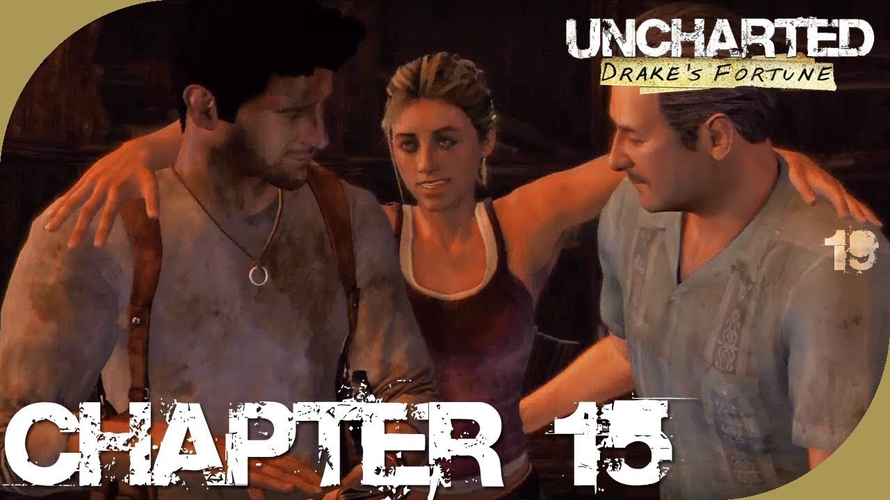 Uncharted 1 Chapter 15 On the Trail of Treasure 100% Walkthrough - YouTube