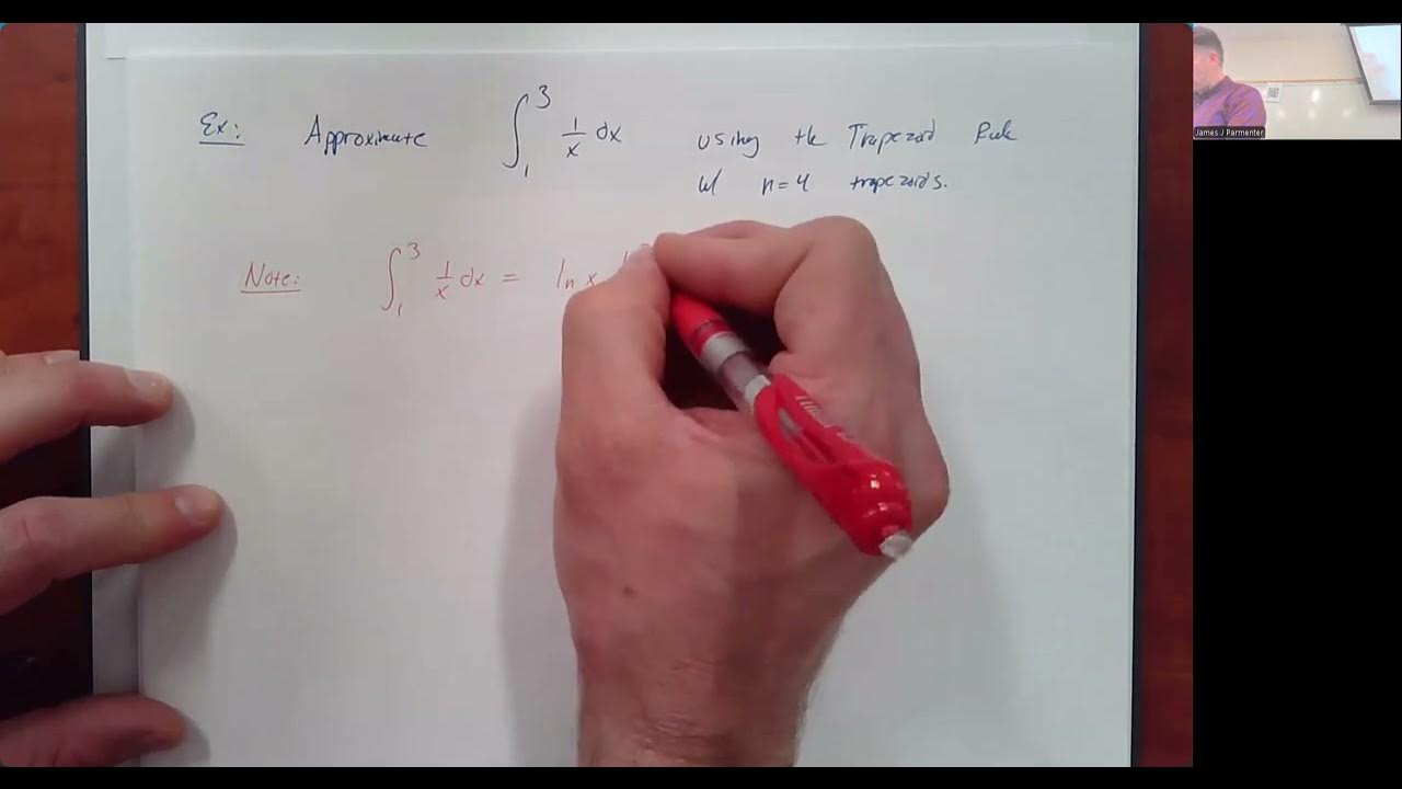 Co-21B 5-23-24: Trapezoid & Simpson's Rule - YouTube