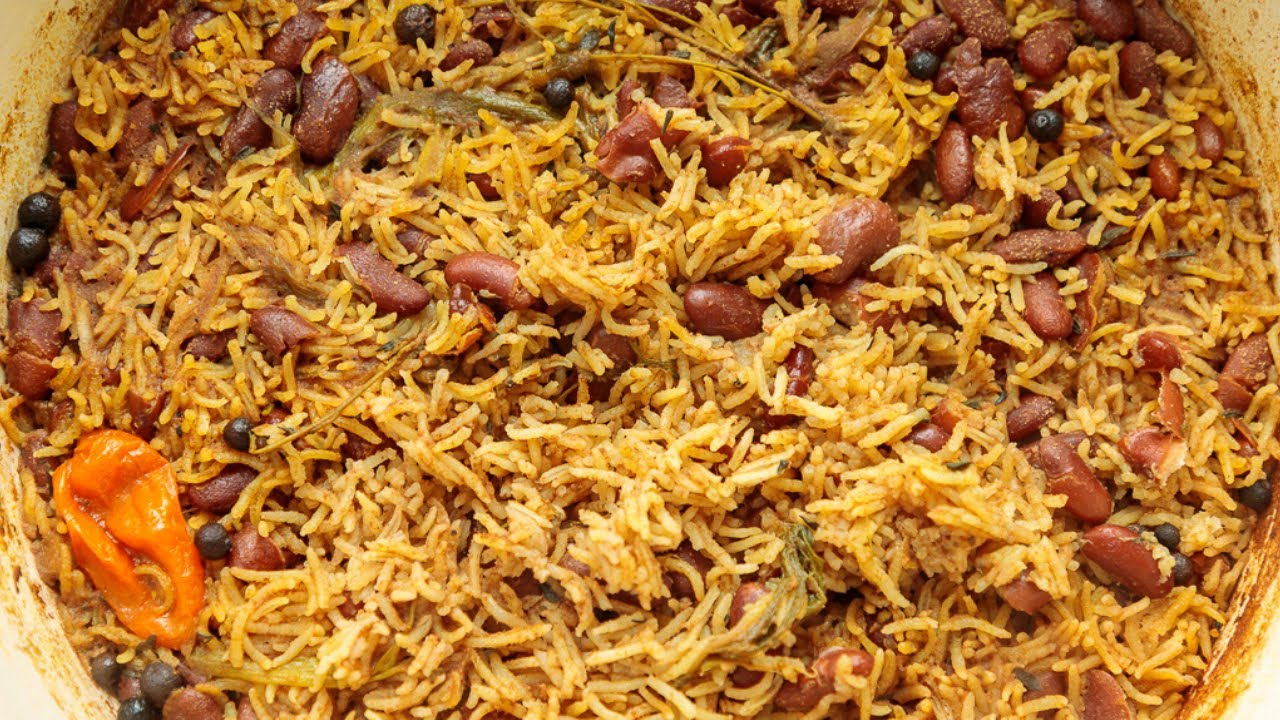 RICE AND PEAS - DETAILED STEP BY STEP INSTRUCTIONS - YouTube