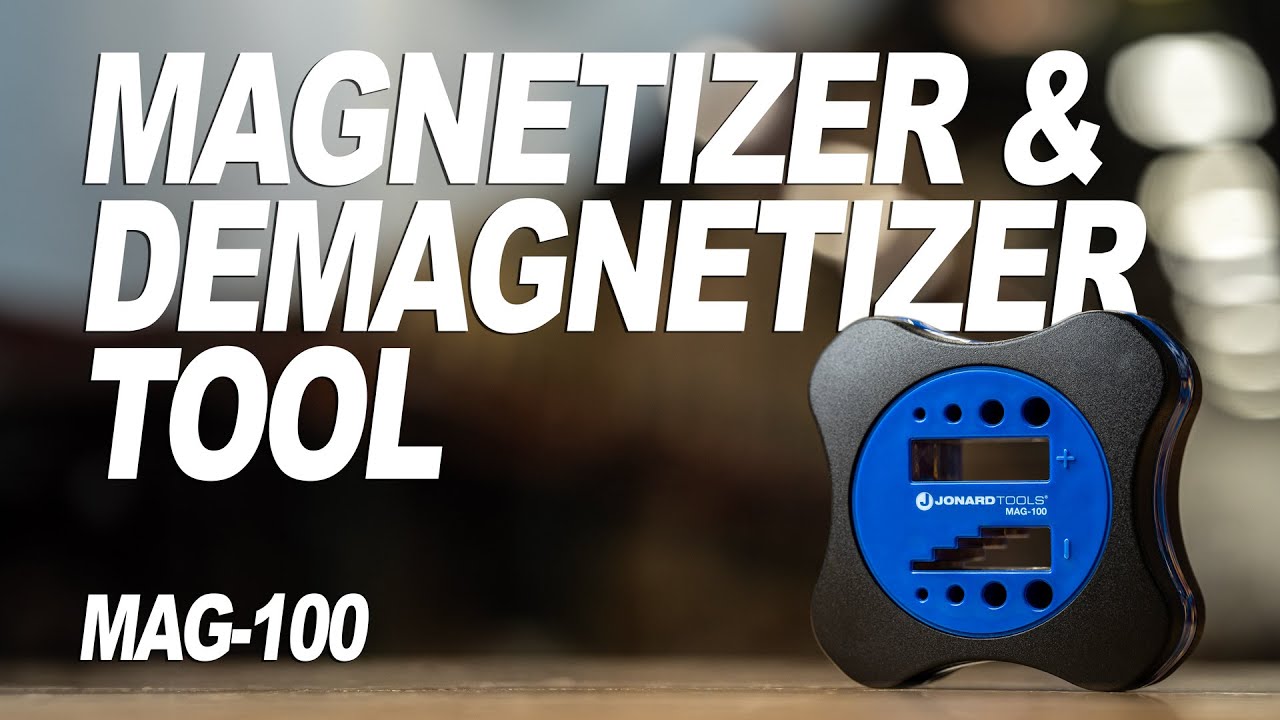 Jonard Tools Magnetizer & Demagnetizer Tool (MAG-100) Product Video ...