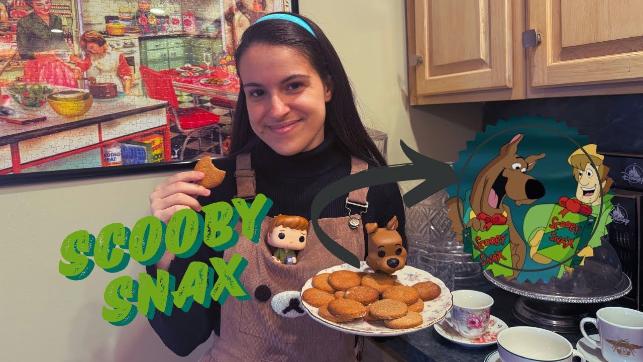 BISCOITOS SCOOBY | PASTA DE AMENDOIM | SCOOBY DOO | CULINERD'S - YouTube