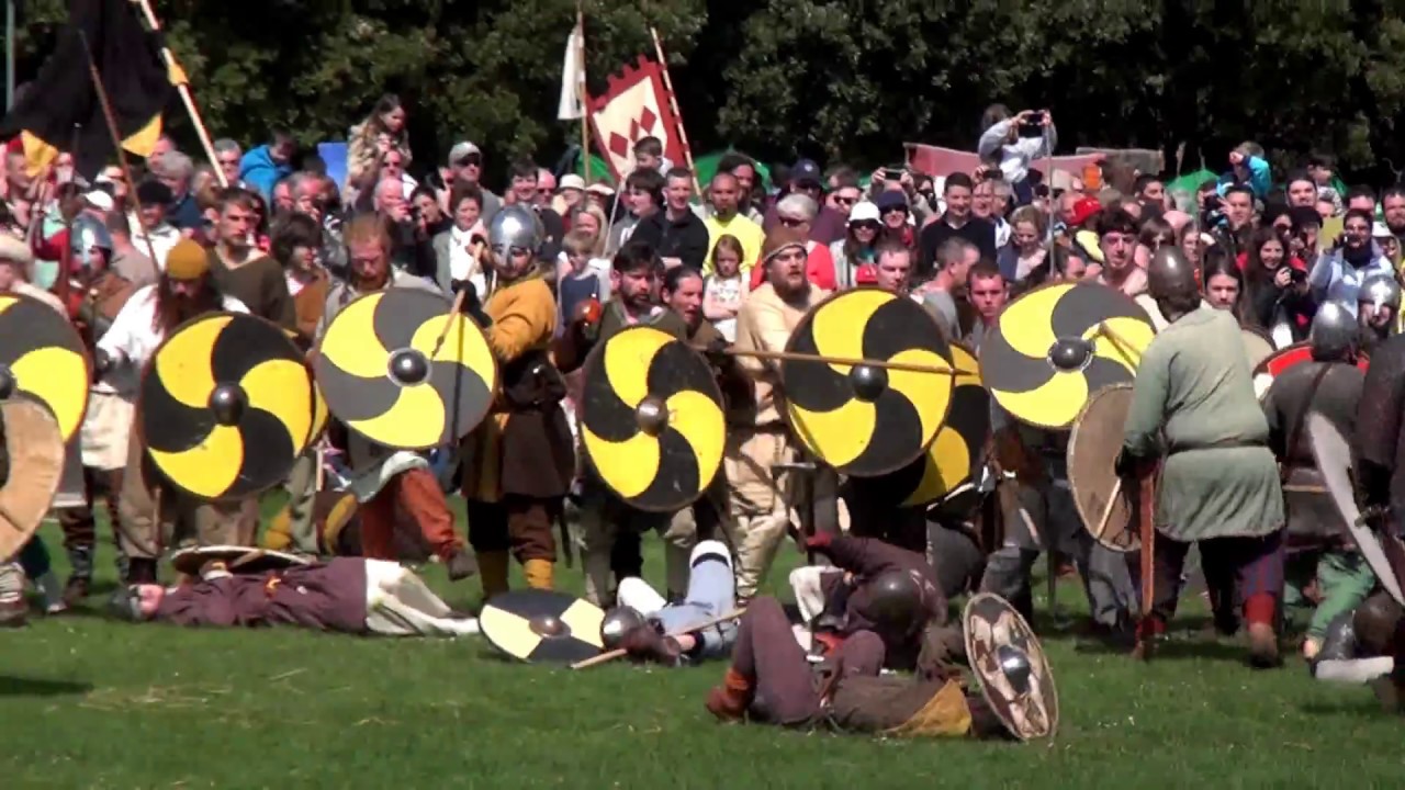 Battle of Clontarf Re-enactment 2014 - YouTube