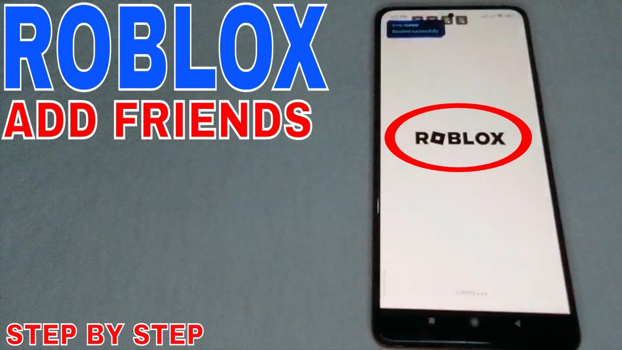 How To Add Friends On Roblox 🔴 - YouTube