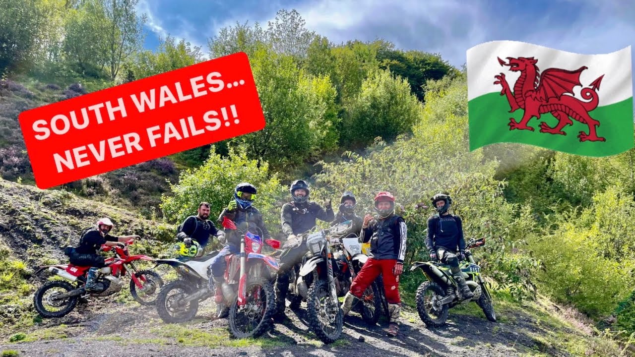 ENDURO HEAVEN - South Wales Grant Churchward Day - YouTube