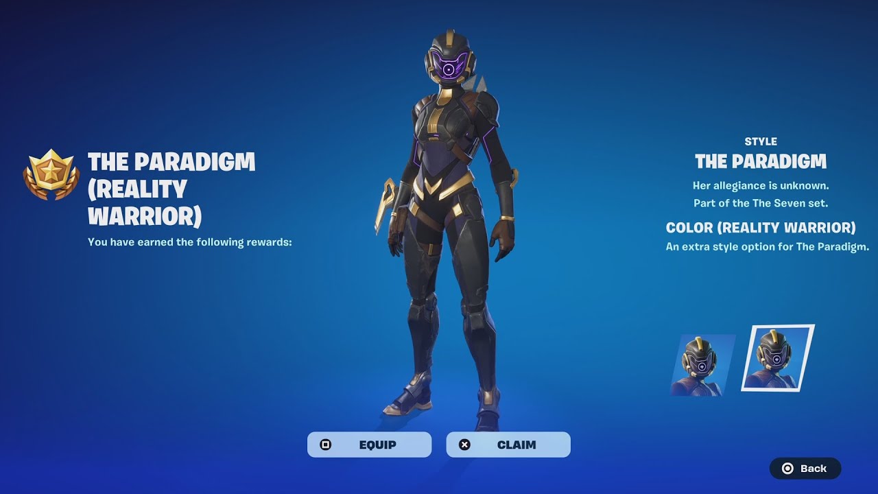 *NEW* Fortnite OG PARADIGM Just Got A FREE Style‼️🔥 (How Players Got It + QUICK Skin Review ...