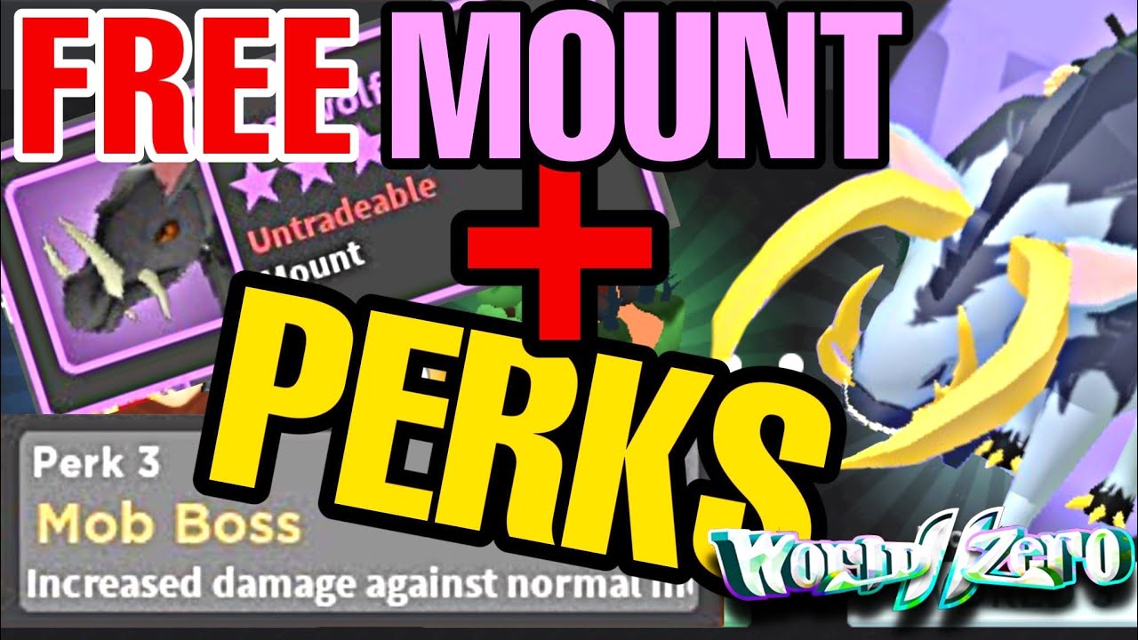 How to Get FREE BOAR MOUNT! Tier 5 PERKS, QUESTS & MORE! ROBLOX World ...