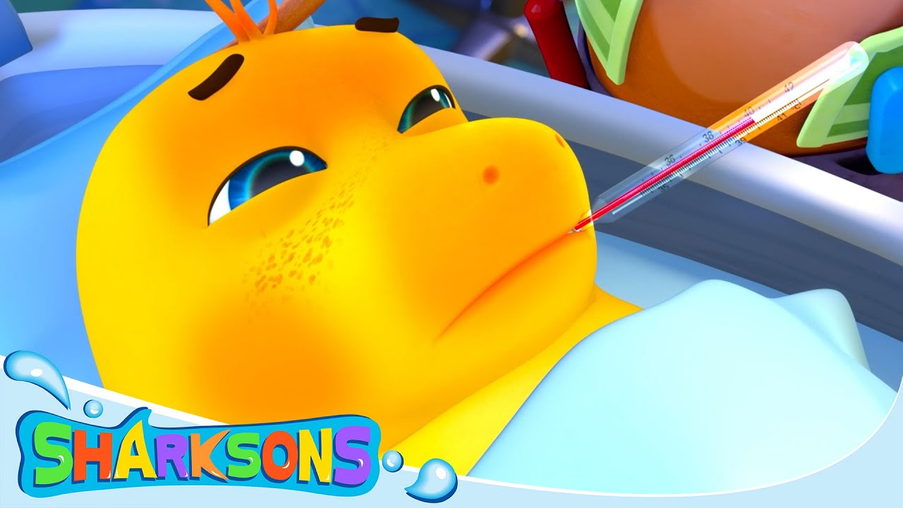 Baby Shark is Sick - Let’s Get Better! | Nursery Rhymes & Kids Songs ...