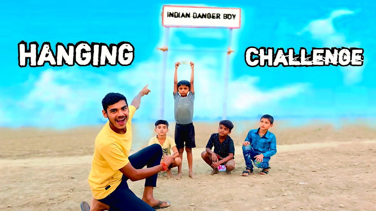Hanging Challenge || Hang for unlimited time || Indian danger boy - YouTube