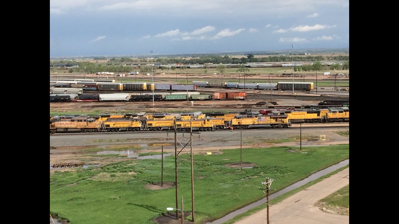 Union Pacific North Platte Bailey Yard - YouTube