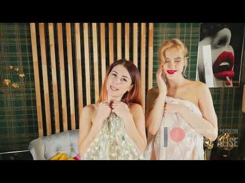 Sweet Alise Sensual Try On See Through and Transparent Thong Lingerie