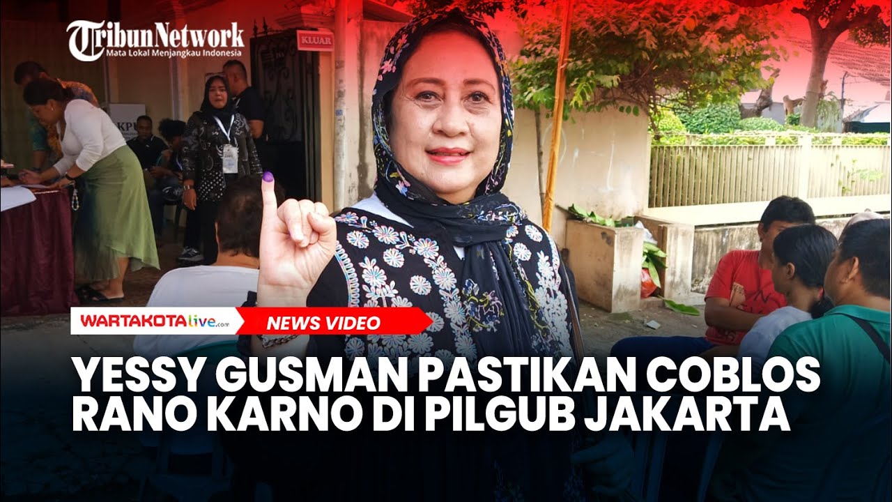 Teman Sejak Kecil, Yessy Gusman Pastikan Coblos Rano Karno di Pilgub Jakarta - YouTube