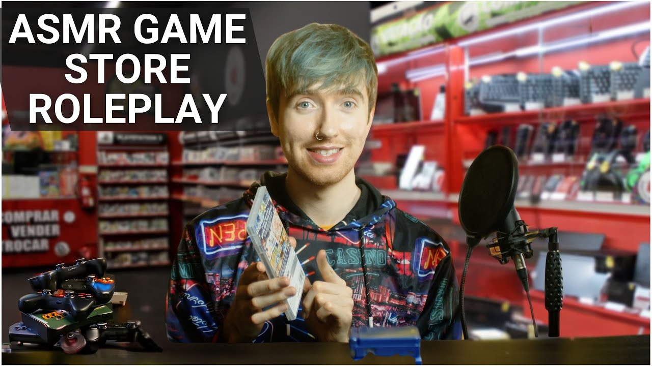 Male ASMR Retro Game Store Roleplay | Soft Spoken CeX Shopping ...