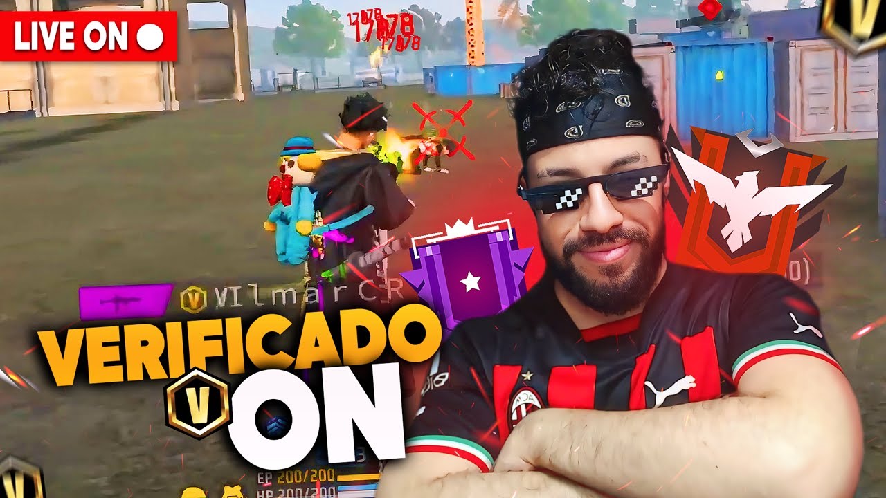 VERIFICADO ON 💙 RANKED SOLO 💙 FT MEGADRAGOM E REVELAÇÃO 💙 FREE FIRE ...