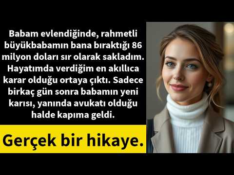 Babamın yeni eşi dedemin servetini istedi. Ama onun zaten bana ait olduğunu bilmiyordu.