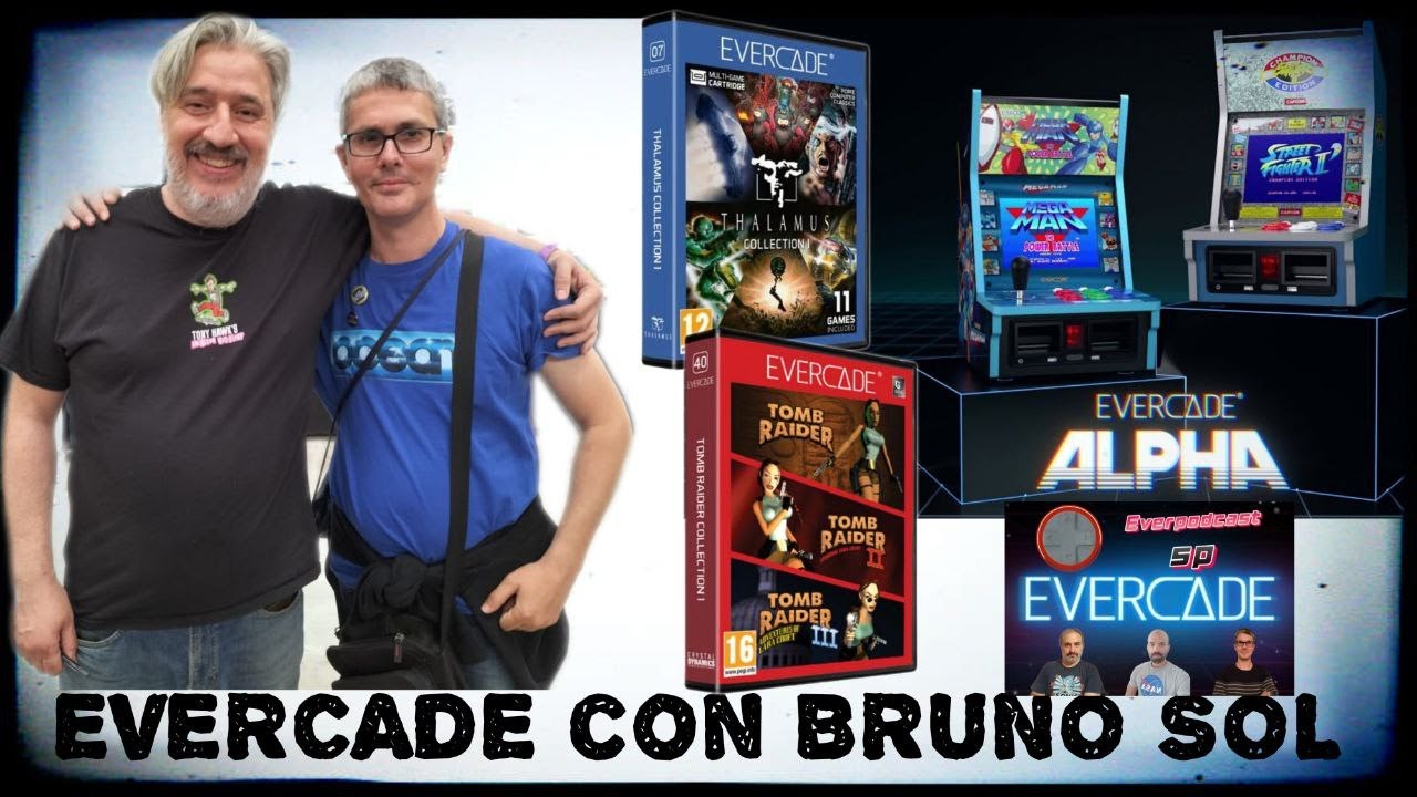 Everpodcast SP Extra: EVERCADE con BRUNO SOL #evercade #evercadeexp - YouTube