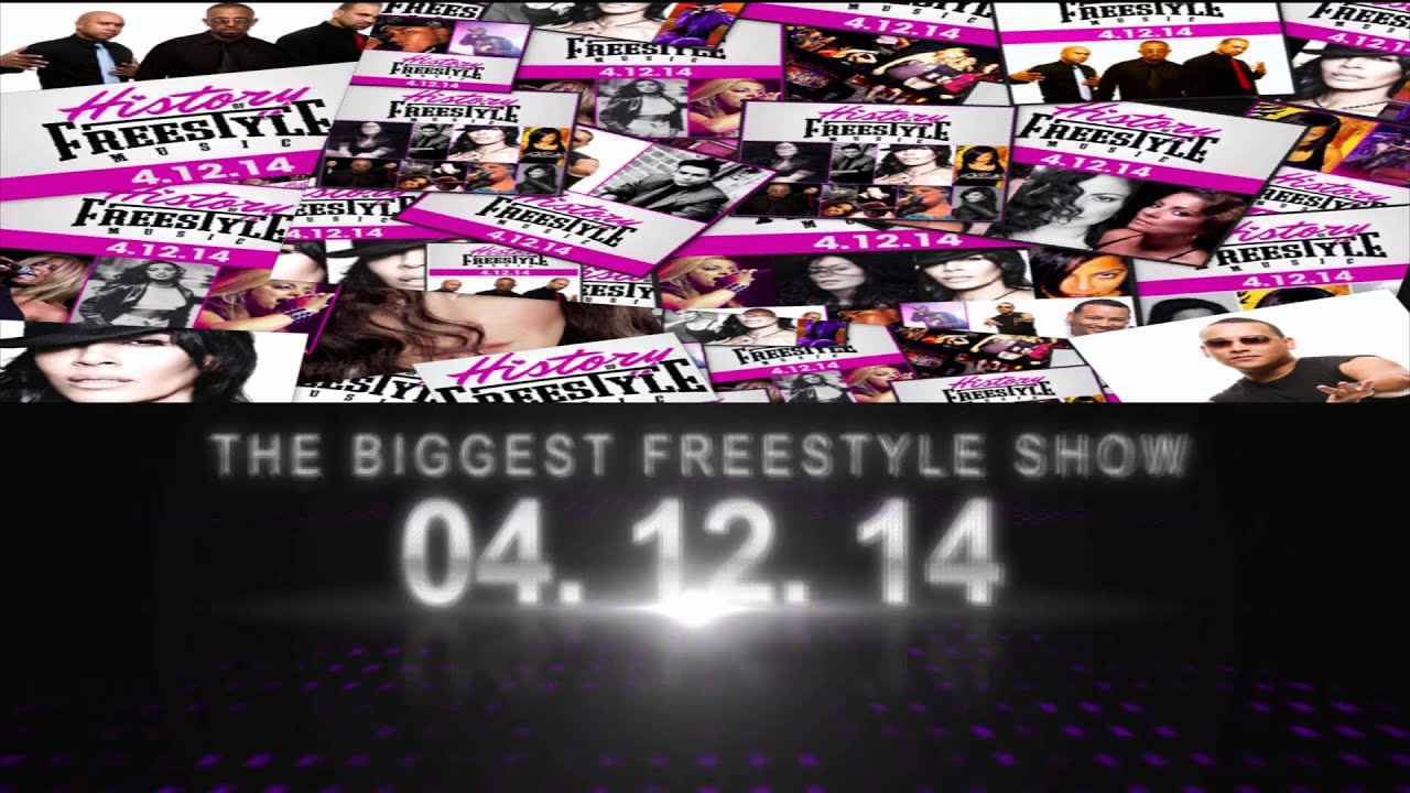 History Of Freestyle Music Concert 2014 - YouTube