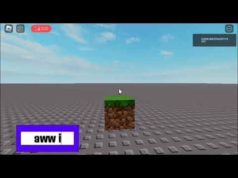 How to make a block that disappears on click! - YouTube