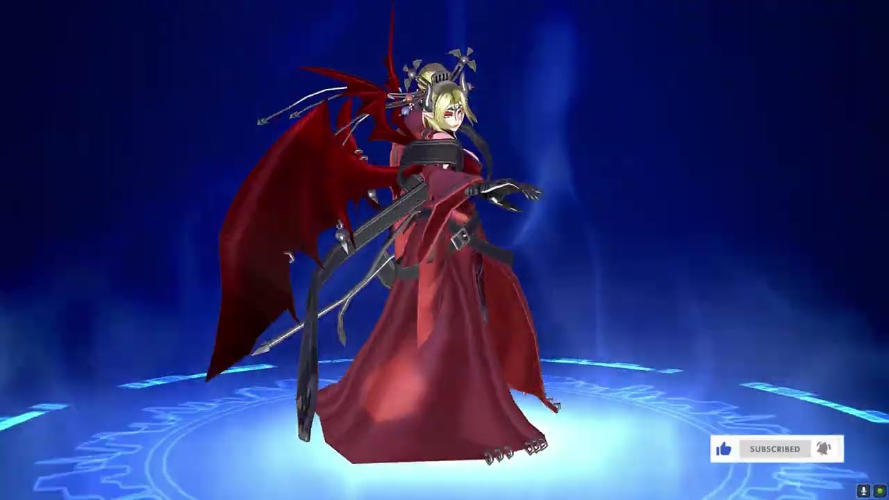 ExtraMod Recolour - Evolution RedLadyDevimon Lilithmon (SCA).: Digimon ...