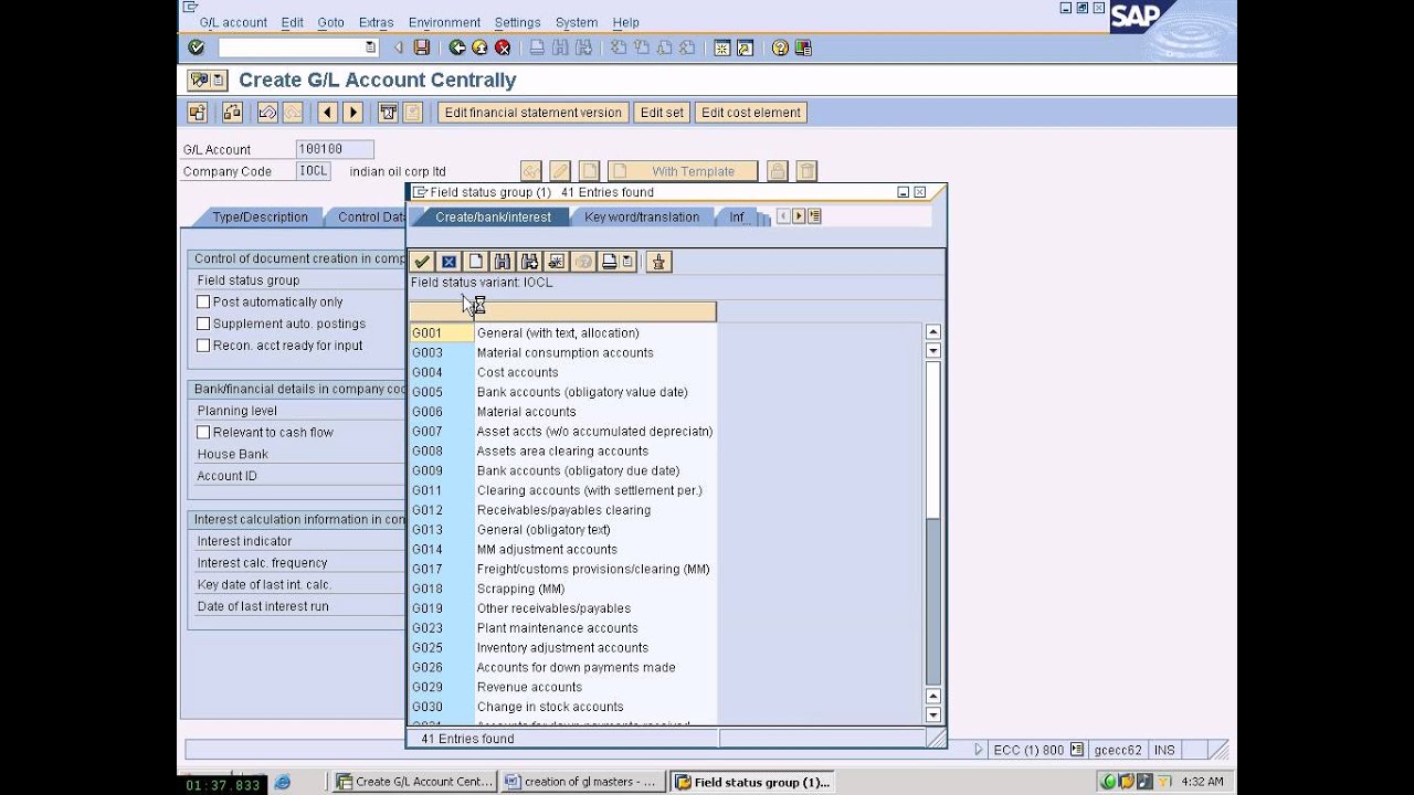 SAP FI FS00 GL MASTERS CREATION For General Ledger Accounting YouTube sap-fi-fs00-gl-masters-creation-for-general-ledger-accounting-youtube