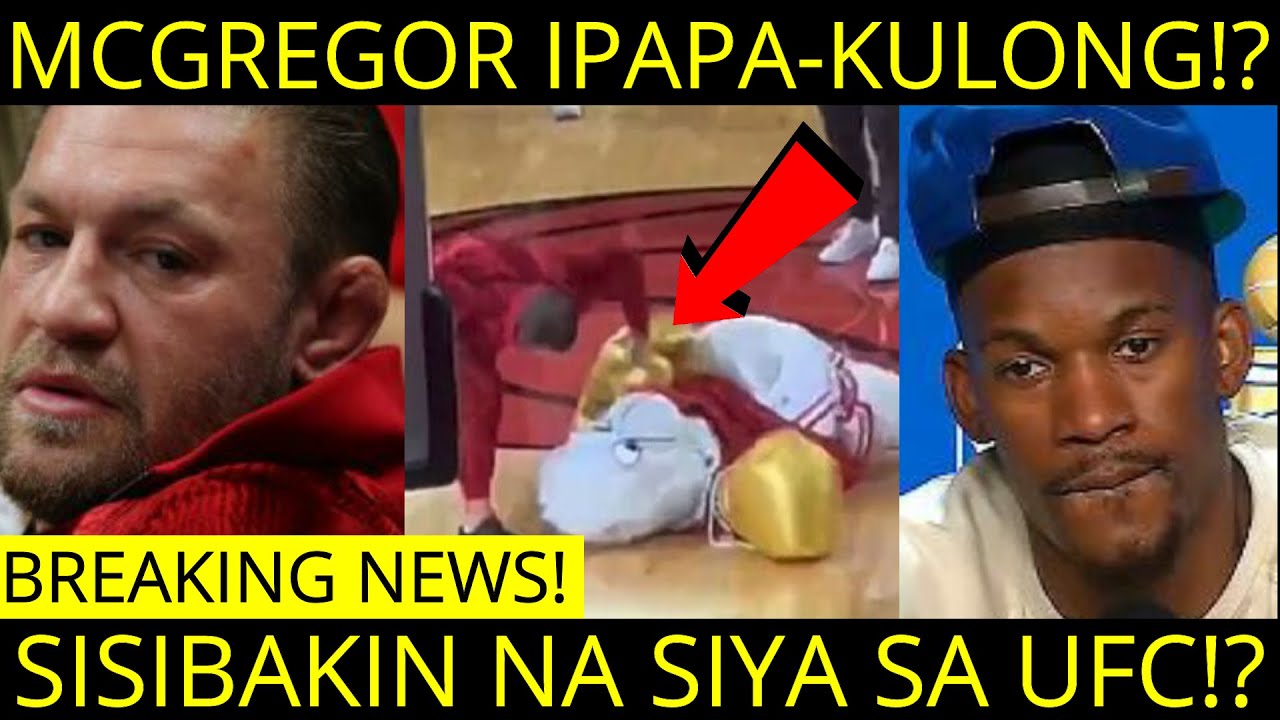 BASAG-BUNGO! Miami Heat Mascot SINUNTOK ni MCGREGOR! ISINUGOD agad sa ...