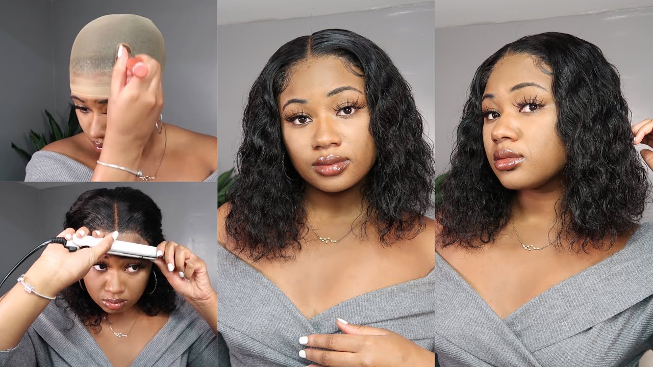 I Tried A Water Wave BOB and It’s🔥‼️ | Easy 4X4 Closure Water Wave Bob ...