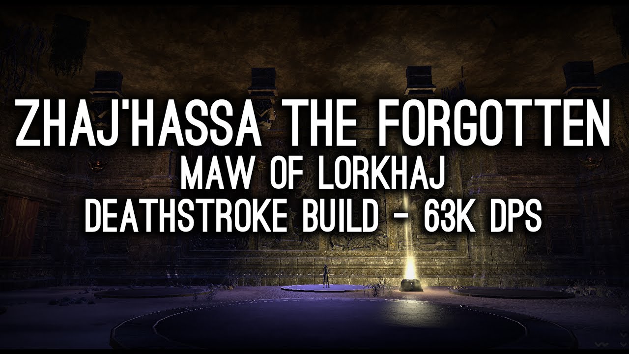 Zhaj'hassa the Forgotten, Maw of Lorkhaj - Morrowind ESO - YouTube