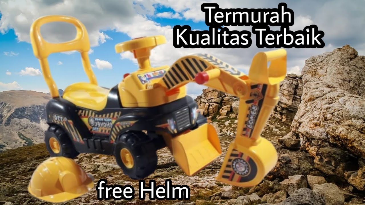 Mainan EXCAVATOR | BEKO | Review dan Surprise buat Adek Aku - YouTube