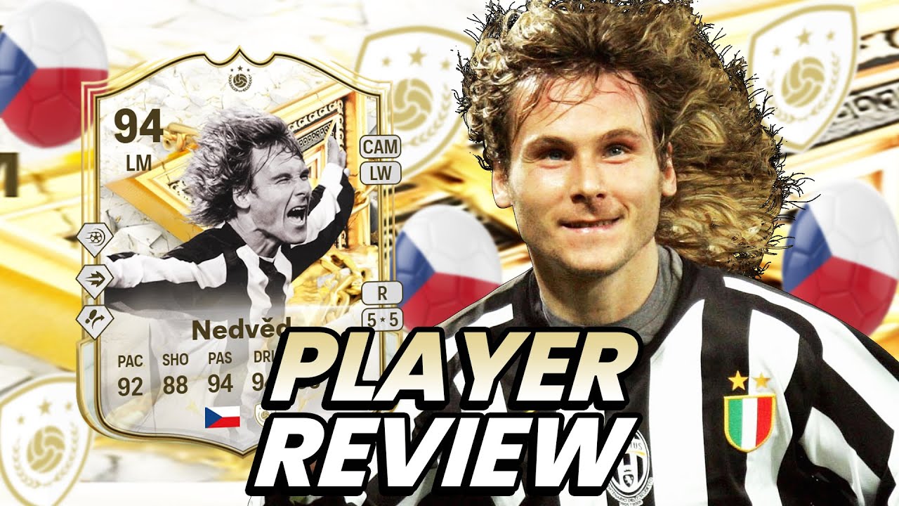 5⭐5⭐ 94 FUT IMMORTALS ICON NEDVED SBC PLAYER REVIEW! FC 25 ULTIMATE ...
