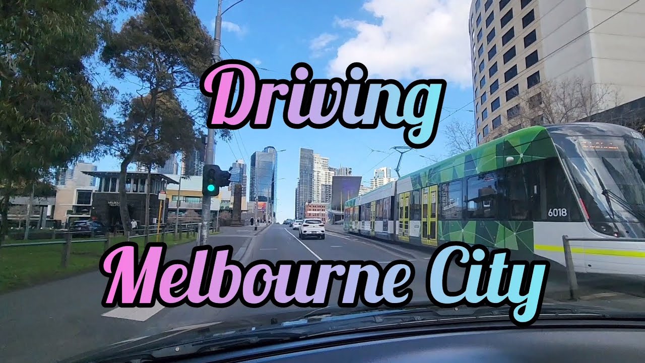 Driving in Melbourne City | Australia - YouTube