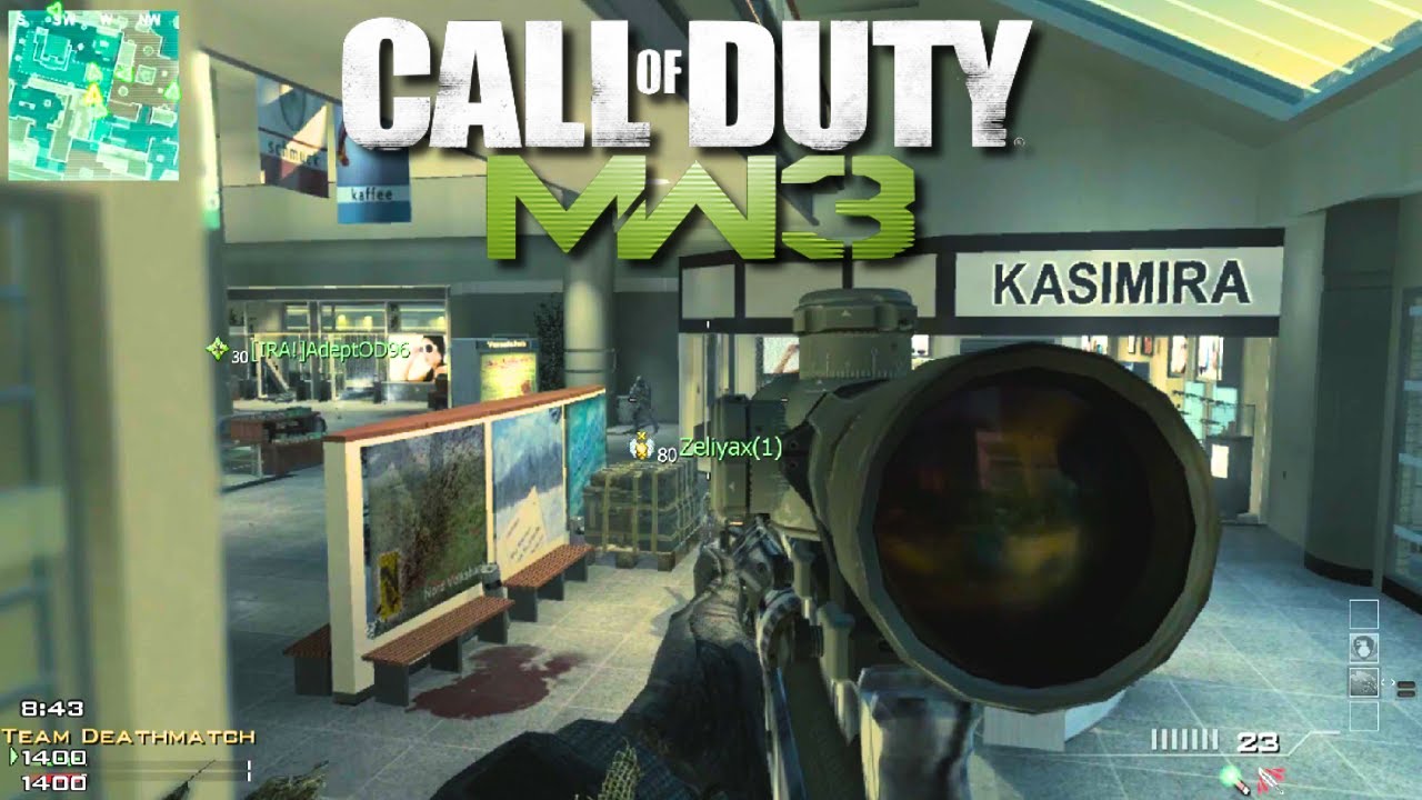 11 MINUTES OF MW3 MULTIPLAYER GAMEPLAY - YouTube