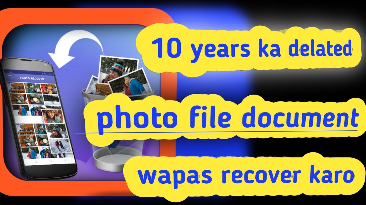 How to recover delated photos ||delated photos wapas kaise laye - YouTube