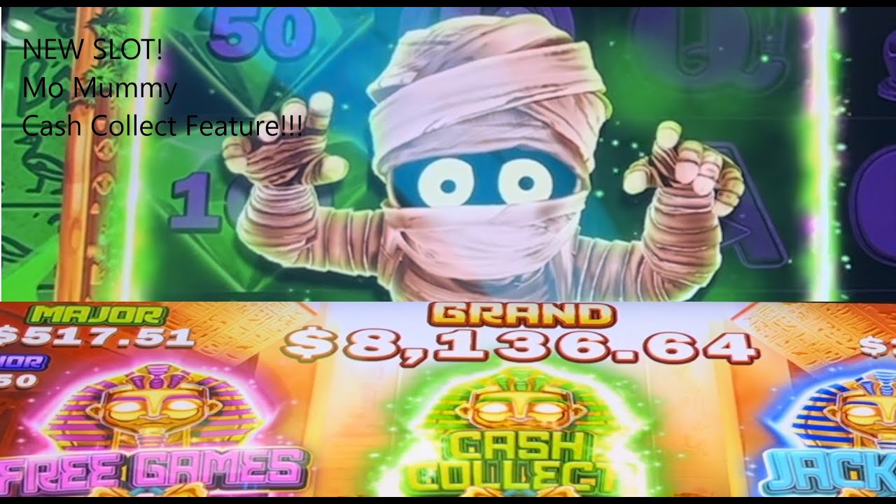 Cash Collect Feature on NEW SLOT Mo Mummy! - YouTube