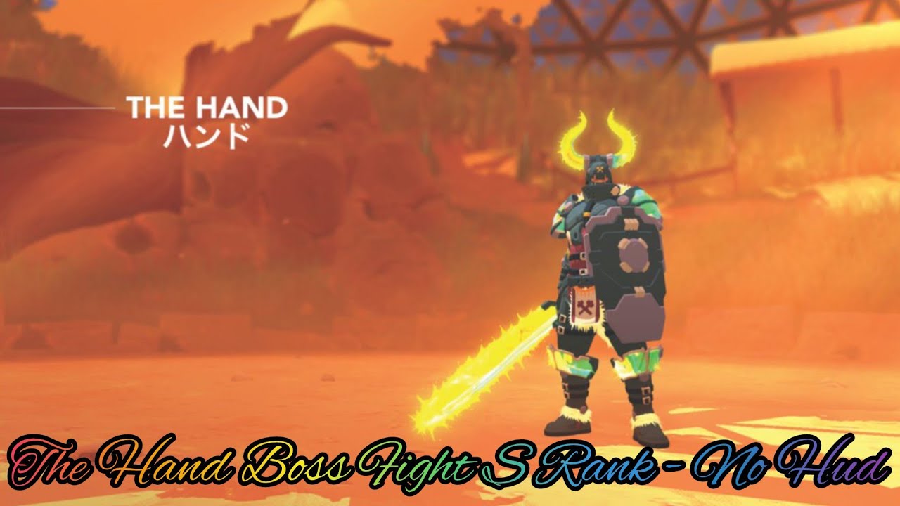 Furi: The Hand Boss Fight S Rank (NO HUD) Best Italian Player of Furi ...