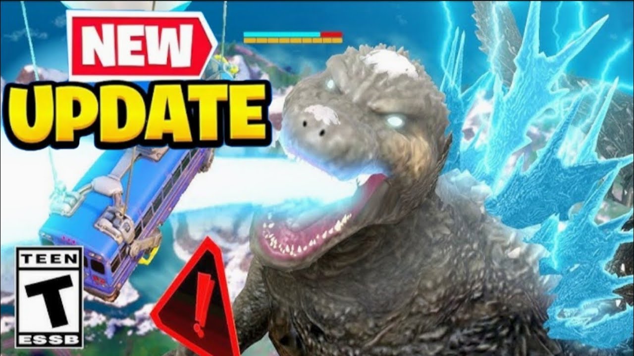 NEW Fortnight godzilla update - YouTube