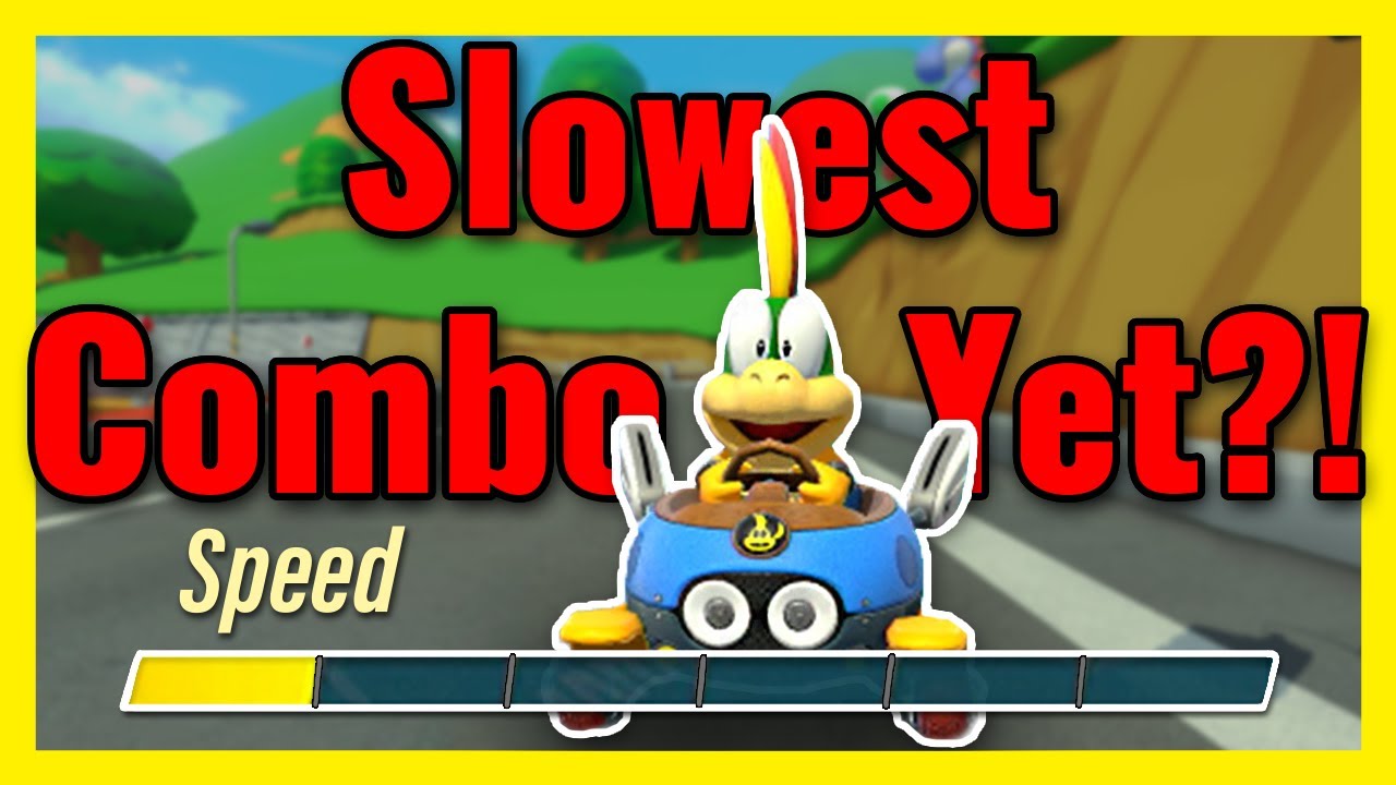 How Good is the Slowest Combo in Mario Kart 8 Deluxe Ranked Lobbies ...