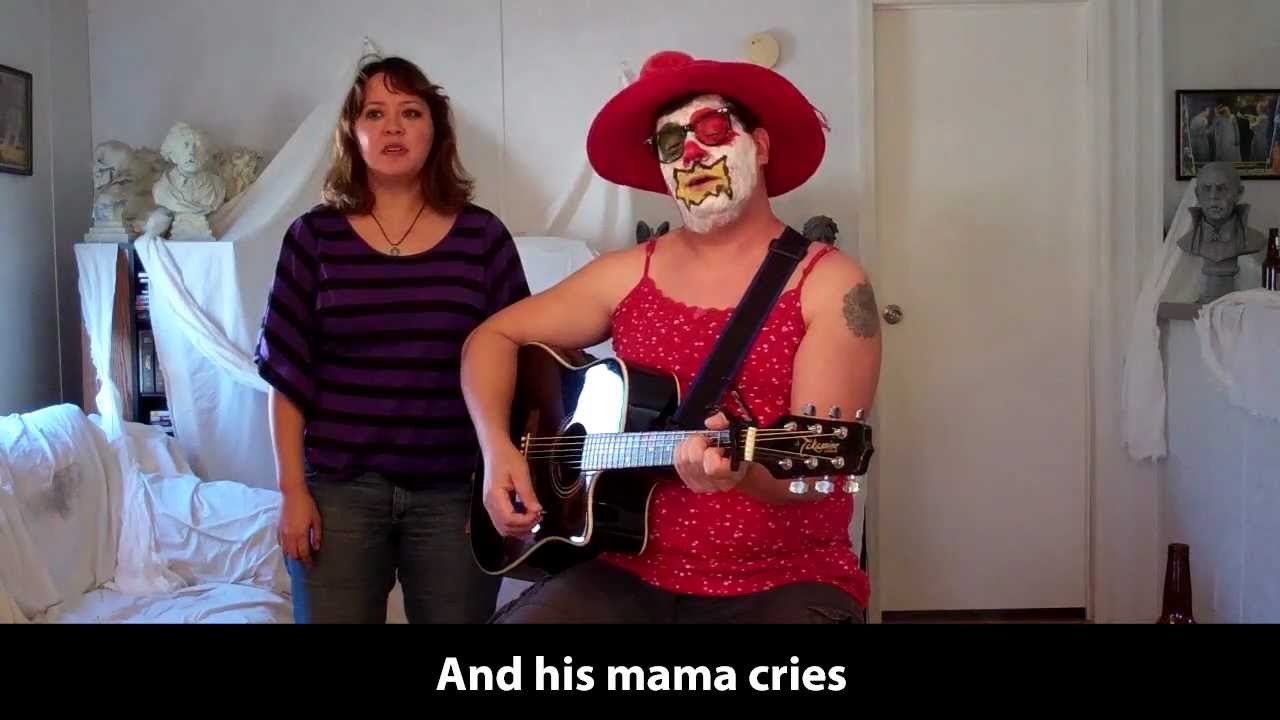 In Stilettos. Clown Parodies Elvis Presley's "In the Ghetto" - YouTube